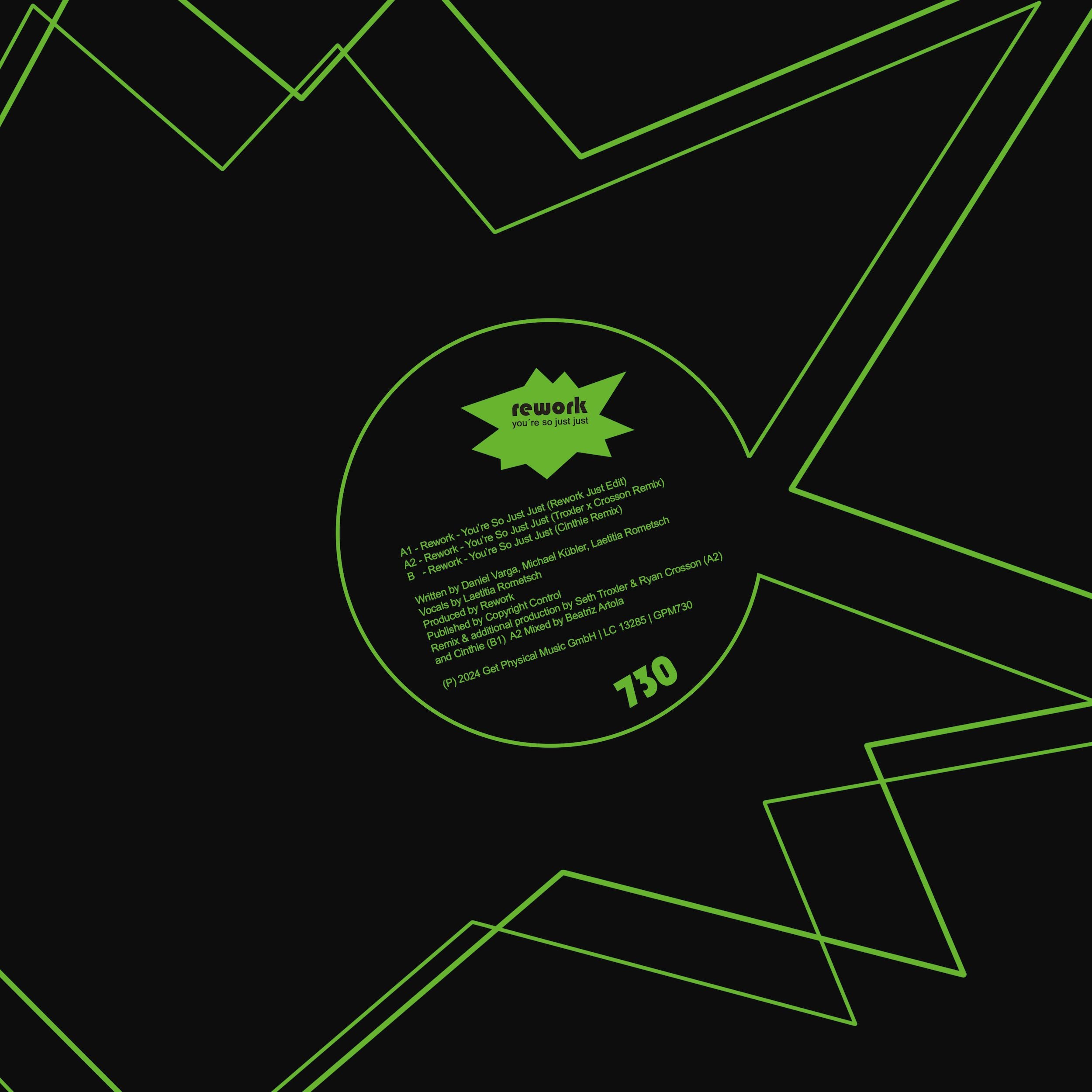 Rework - You're So Just Just (Seth Troxler / Cinthie Remixes) [Get Phy ...