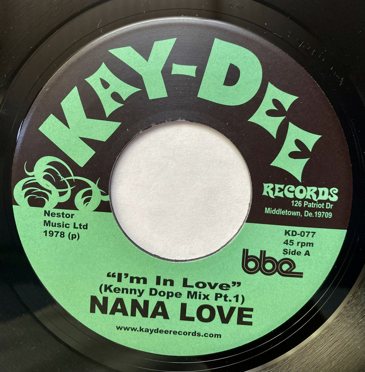 Nana Love - I'm In Love - Kenny Dope Mix Pt.1 & 2 [BBE] – Tenampa