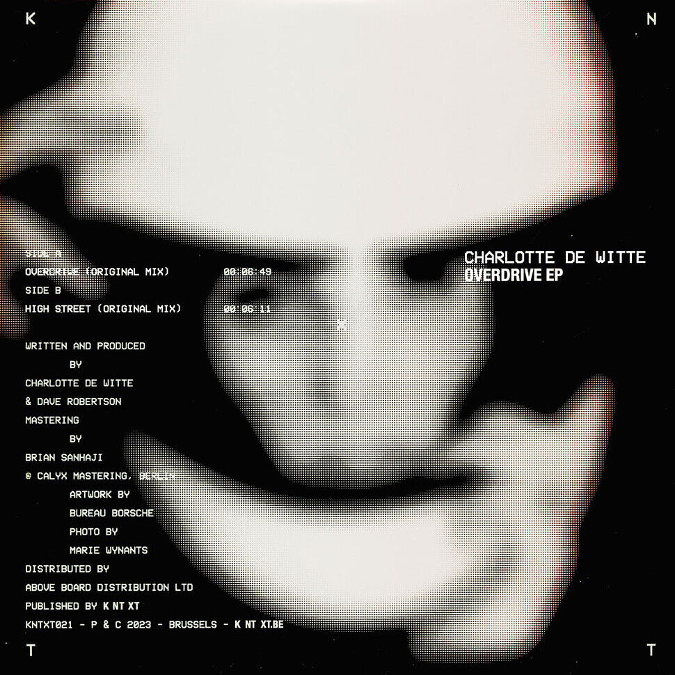 Charlotte De Witte - Overdrive (Vinilo con imagen) [KNTXT] – Tenampa