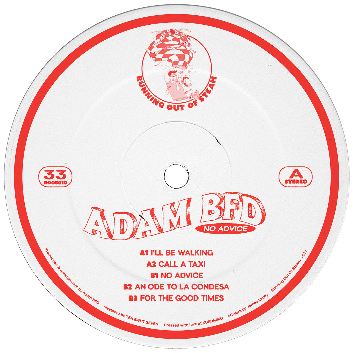 Adam BFD - No Advice [Running Out Of Steam] – Tenampa