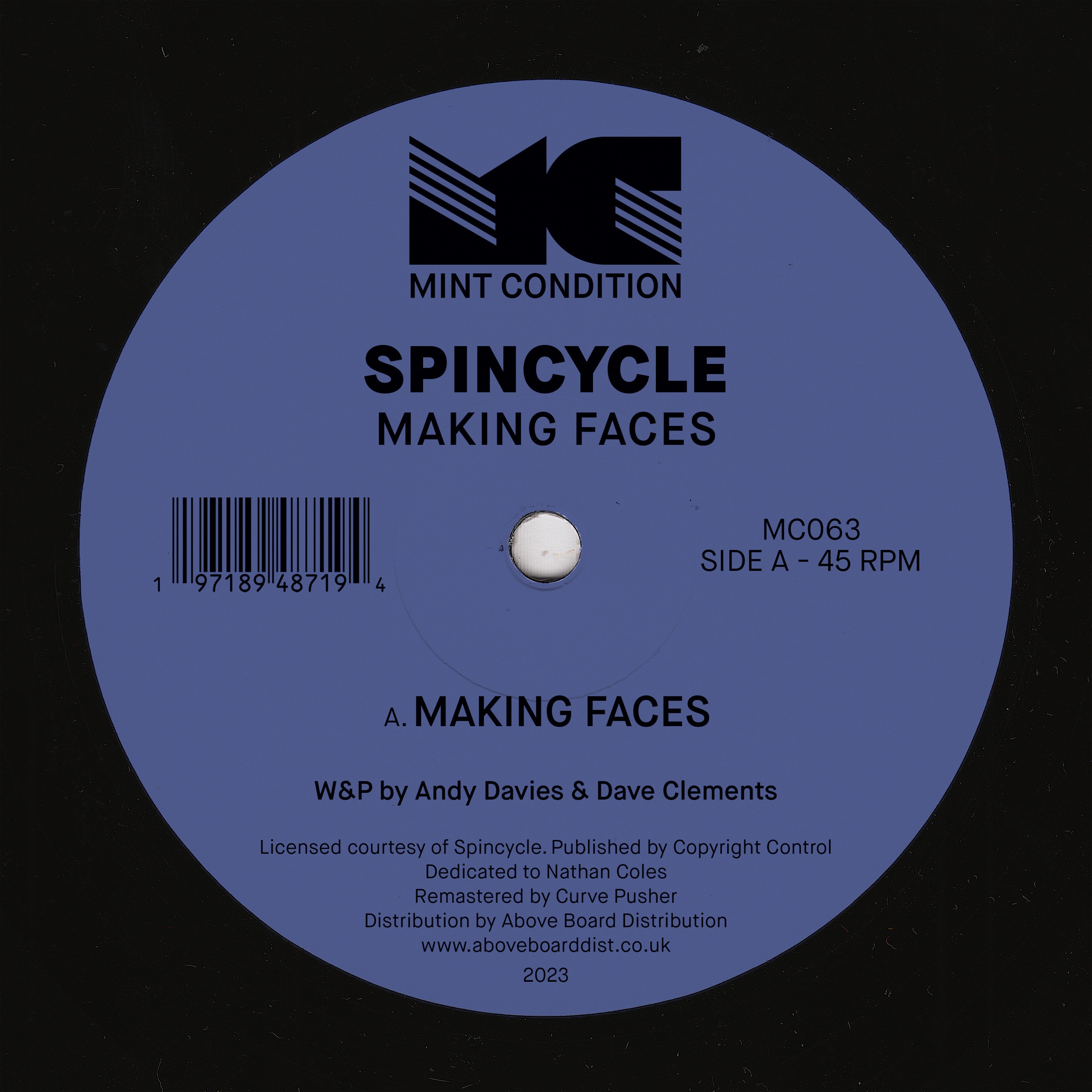 Spincycle - Making Faces [Mint Condition] – Tenampa