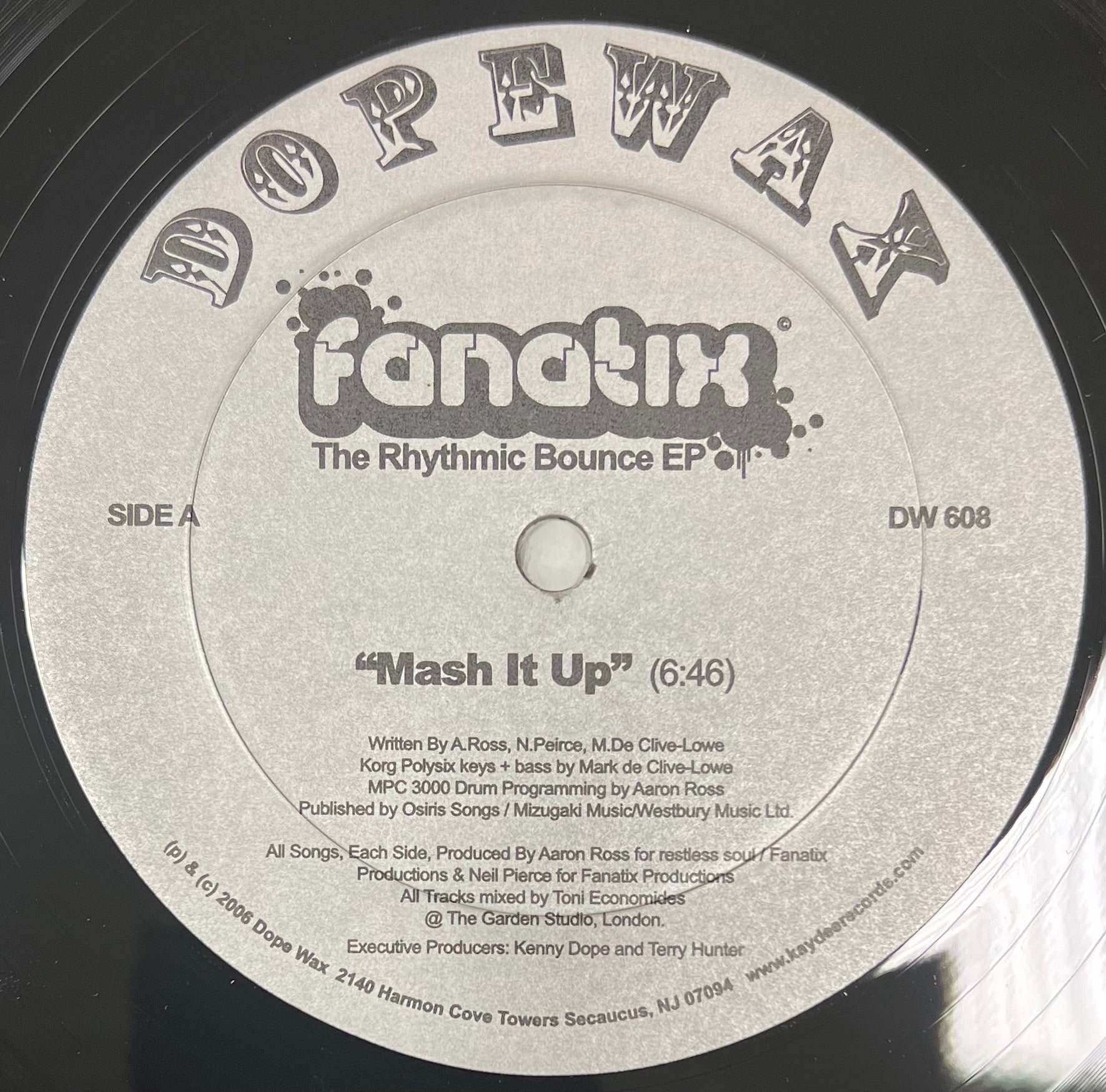 Fanatix - The Rhythmic Bounce EP [Dopewax] – Tenampa