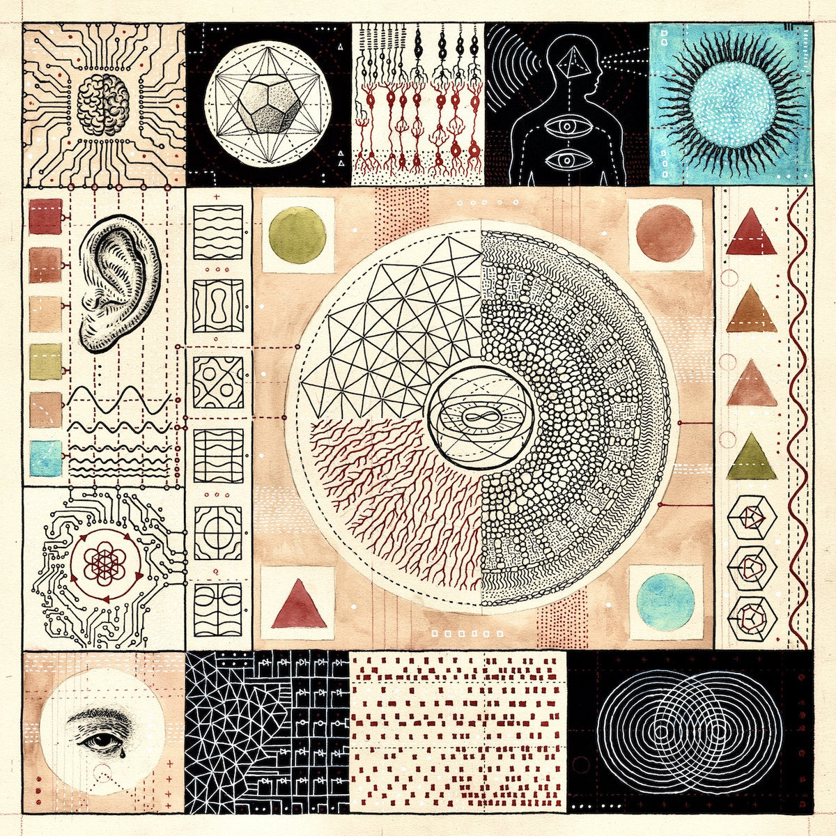 Max Cooper and Rob Clouth - 8 Billion Realities [Mesh] – Tenampa